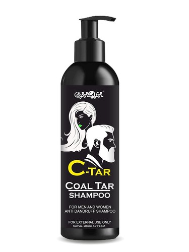 C TAR Coal Tar shampoo 200ml | Anti dandruff Shampoo | Coal tar With ...