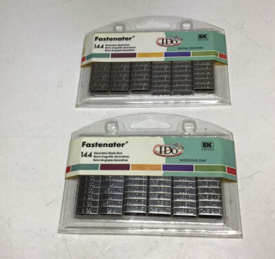 EK Success Fastenater Decorative Staple Bars Bridal Shower Wedding Day ...