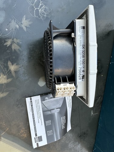 Rittal Filterventilator SK 3238.100 - 55 m³/h 230 V AC 50/60 Hz ...