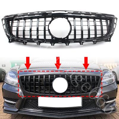 FOR MERCEDES BENZ W218 CLS CLASS FRONT BUMPER GRILLE GTR PREFACELIFT 11 ...