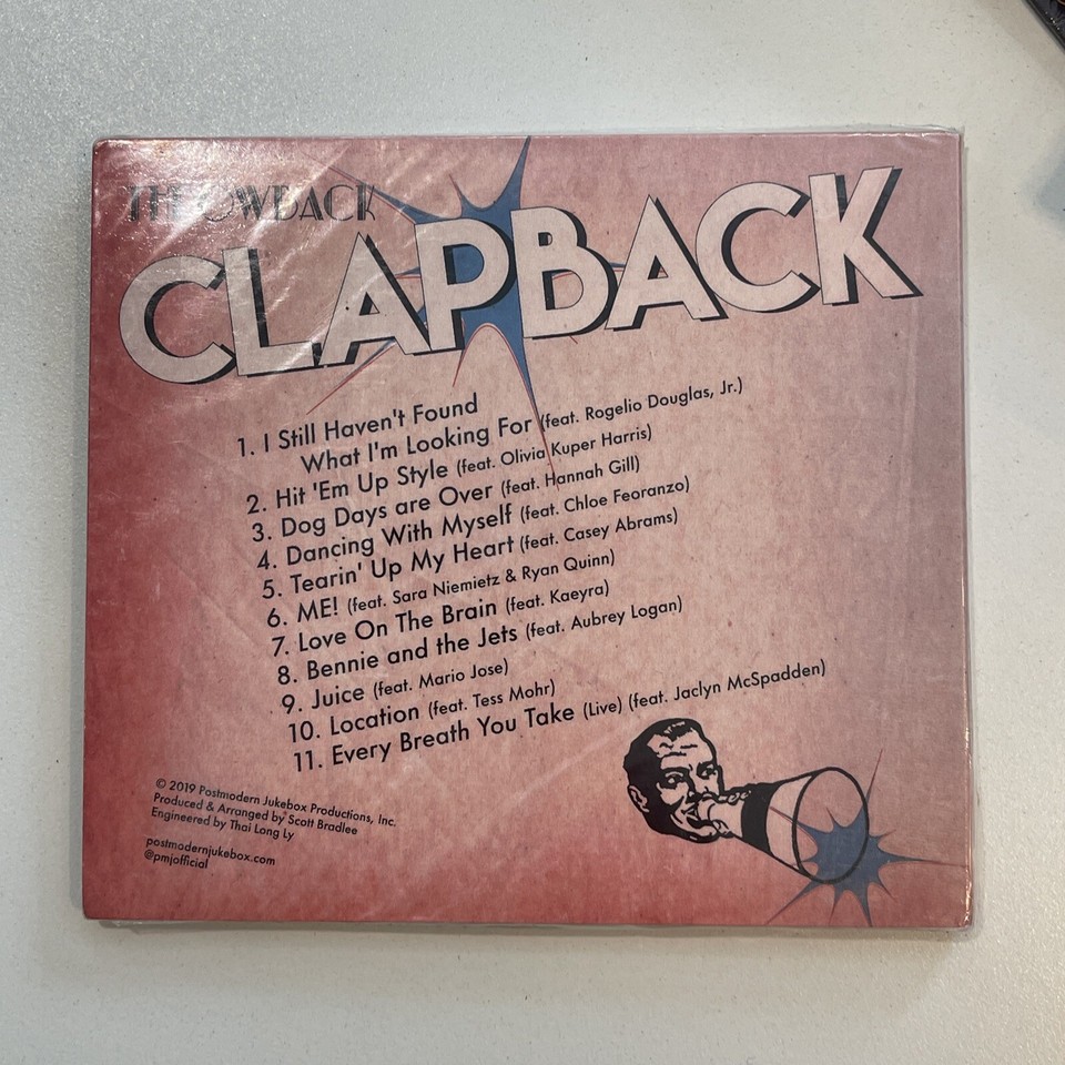 Scott Bradlee Post Modern Jukebox Throwback Clap Back CD 11 Songs | eBay