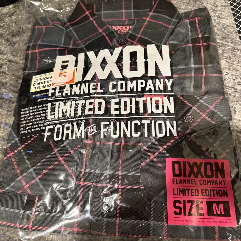 Snap-On dixxon flannel company limited edition with pink accents M | eBay