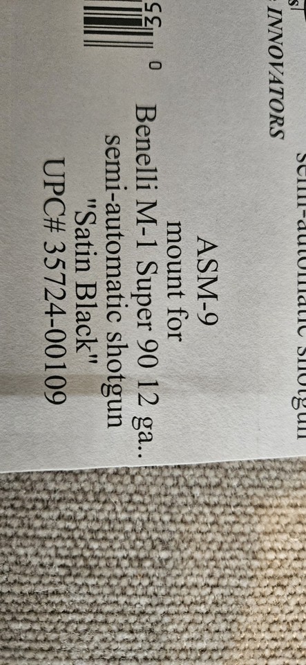 AIMTECH ASM-9 BENELLI 90 scope Mount | eBay