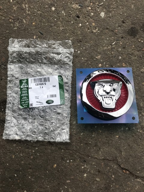 Jaguar Grille Emblem (C2D52972) for sale online | eBay