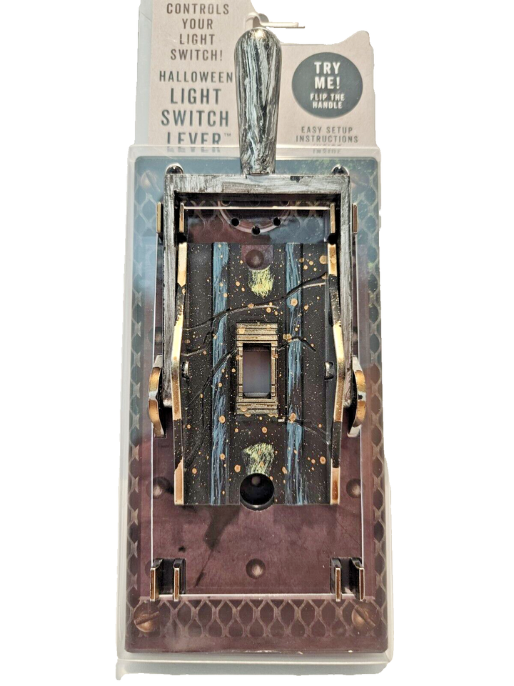 Cracker Barrel Halloween Light Switch Lever Scary Prop Electronic NIP ...
