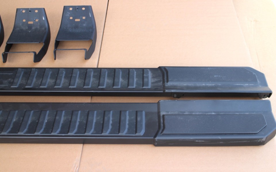for 2015- 26 Ford F-150 side step running board extended black original ...
