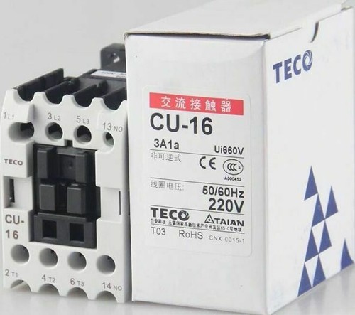 CU-16 CU 16 220VAC TECO Contactor ship New | eBay