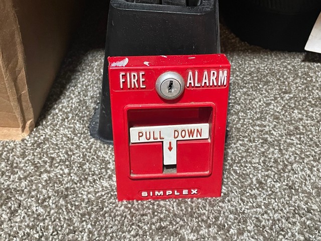 Simplex 4251-20 NONCODED Nonaddressable Fire Alarm Manual Pull Station ...