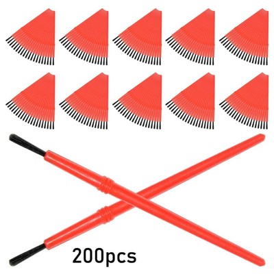 3.3inch Mini Paint Brushes Making Up Disposable Mini Brushes Lipstick ...