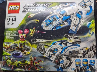 LEGO 70709 GALAXY SQUAD GALACTIC TITAN 2in1 Space Vehicle Set Retired ...