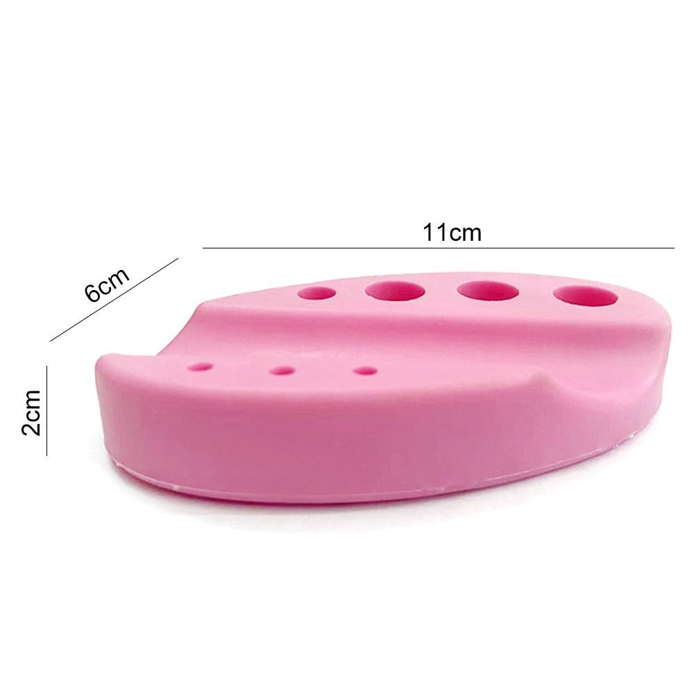 Silicone Oval Ink Cup Cap Rack Tattoo Pen Holder Pigment Ink Tattoo ...