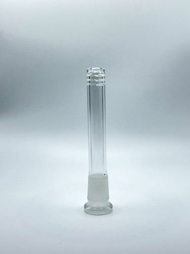 3x Pack 12cm Glass Down Stem Water Pipe Cone Fits 14mm Cone Piece 18mm ...