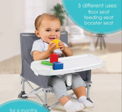 Summer Infant Pop 'N Sit Portable Infant Booster Seat | eBay