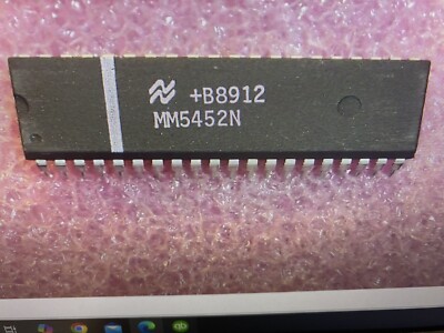 QTY (10)PCS- MM5452N NSC 40 PIN DIP LCD DRIVER NOS USA STOCK | eBay