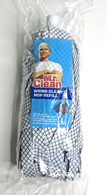MR. CLEAN Wring Clean Mop Refill Super Absorbent Cloth Strands - NEW | eBay