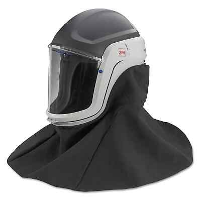 3M Versaflo M-407 Respiratory Helmet w/ Faceshield & Flame-Resistant ...