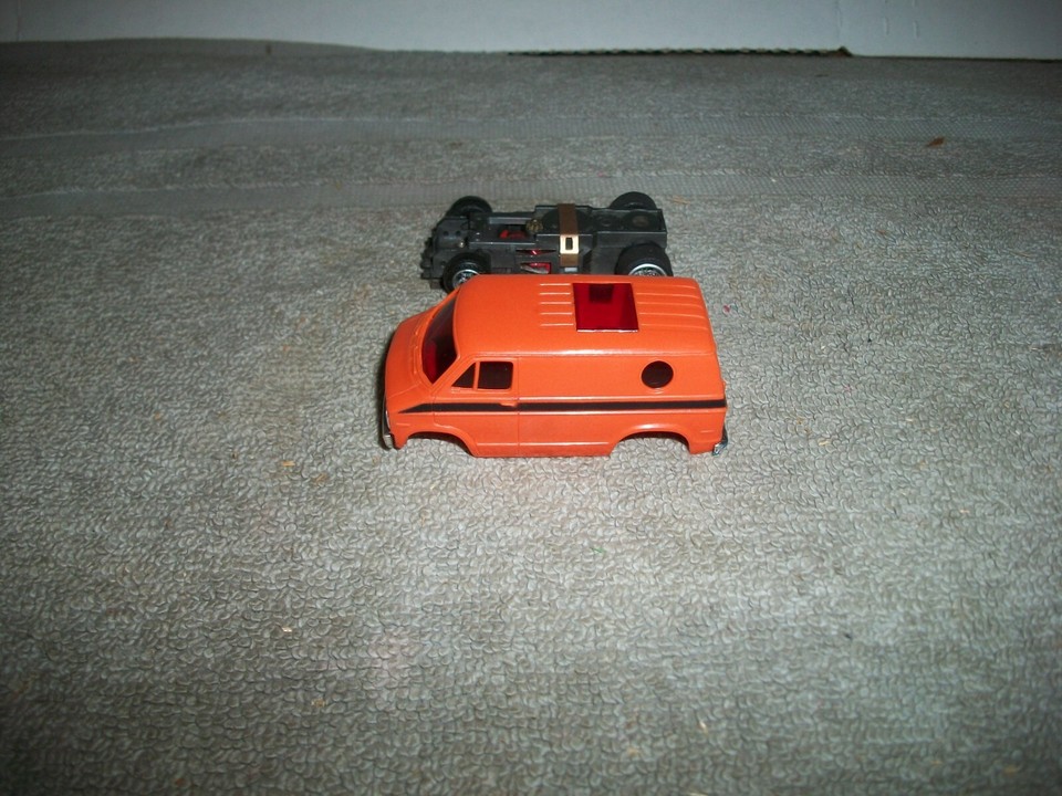 ORG AURORA AFX DODGE VAN SLOT CAR - EXC COND. | eBay