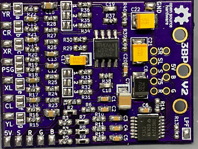 Sega Genesis 3BP Triple Bypass V2 Board RGB Bonus Pull-up Resistors | eBay