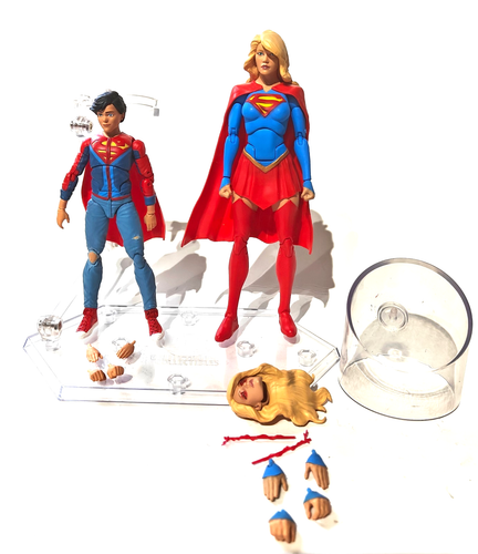 DC Collectibles Icons Rebirth Supergirl + Super Sons Superboy Jonathan ...