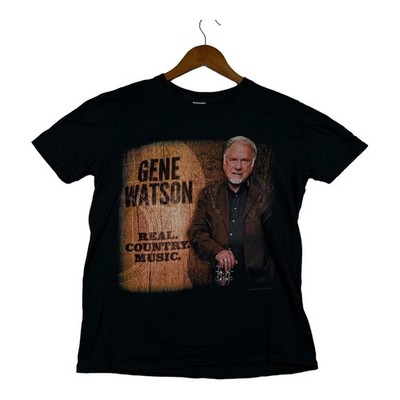 Rare! Gene Watson Signature Black Real Country Music Men's T-shirt | eBay