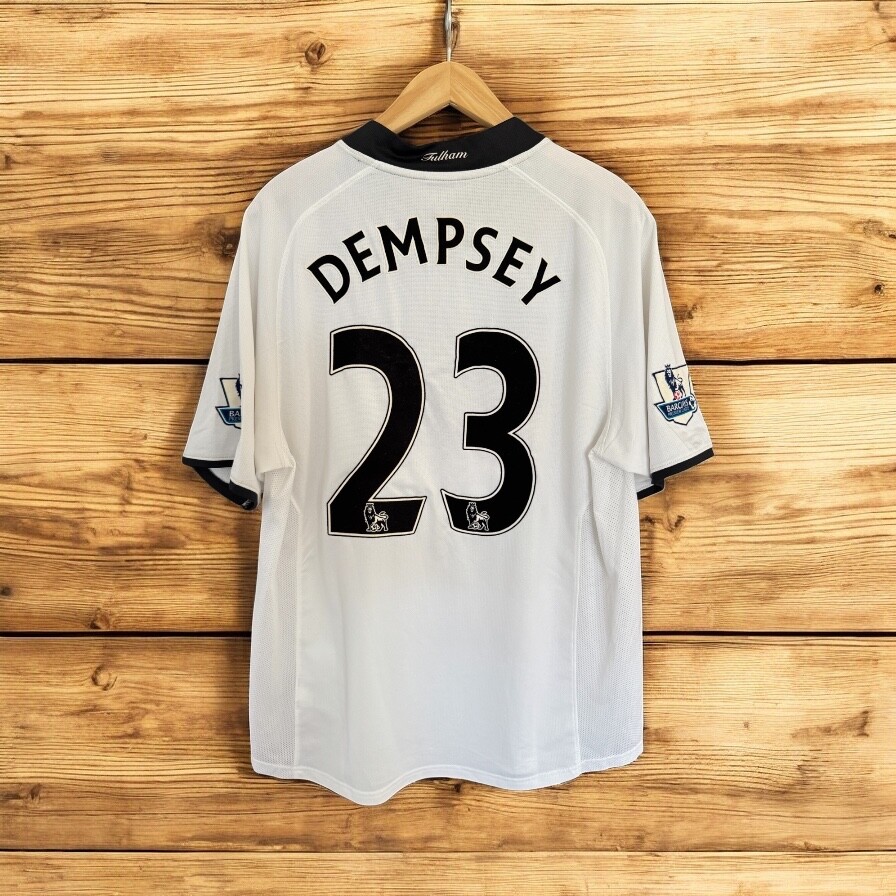 NIKE FULHAM 2008/09 HOME JERSEY - CLINT DEMPSEY - 23 | eBay