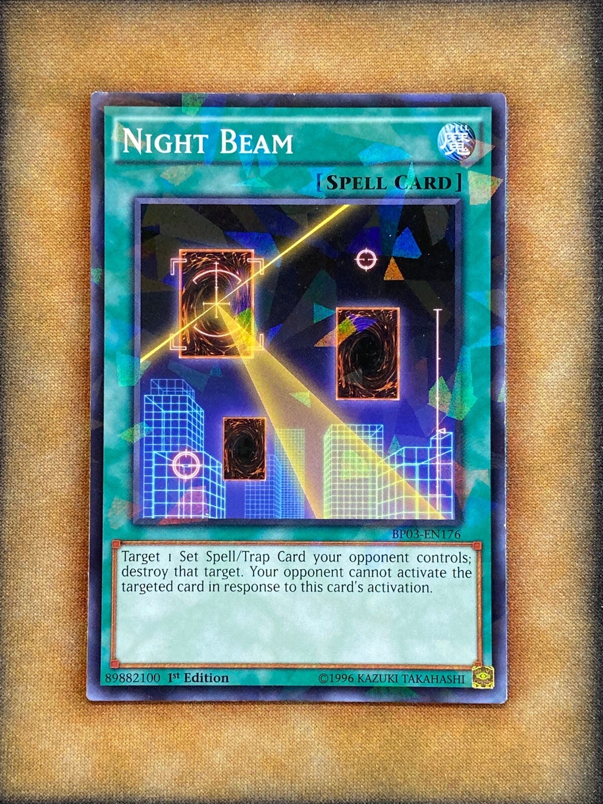 Yugioh Night Beam BP03-EN176 Shatterfoil 1st Ed NM | eBay