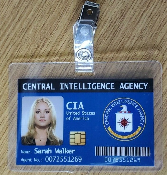 Chuck TV Series ID Badge-Sarah Walker cosplay costume prop | eBay