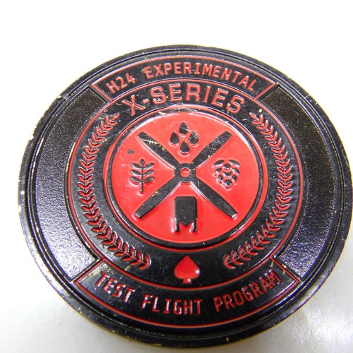 H24 EXPERIMENTAL TEST FLIGHT PROGRAM X-SERIES CHALLENGE COIN | eBay