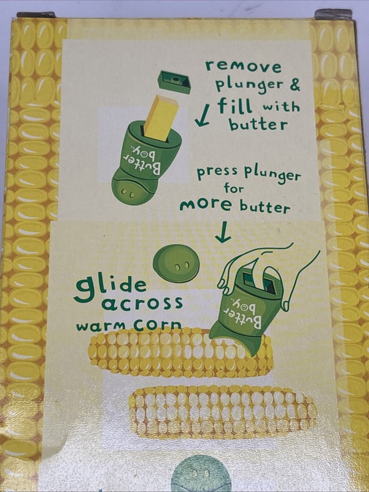 Butter Boy Butter Keeper & Spreader Talisman Designs Corn on the Cob ...