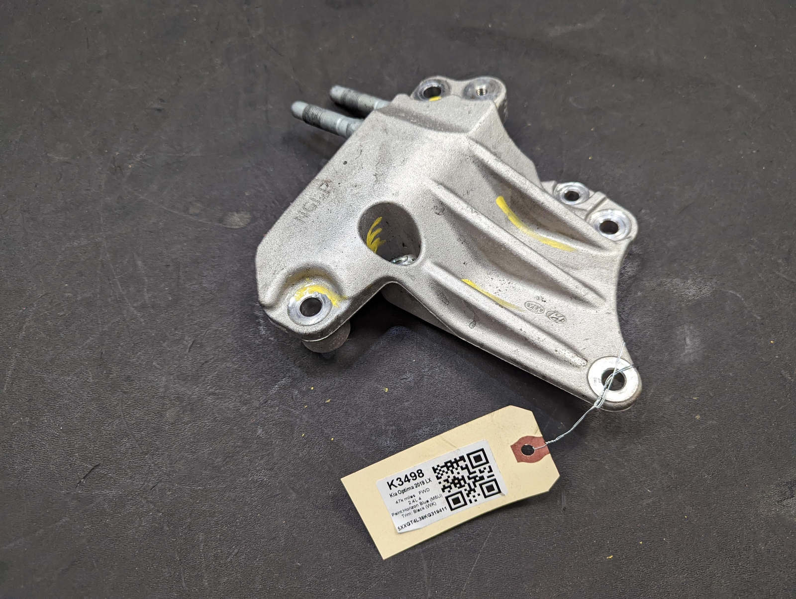 Engine Mount Support Bracket 2019 Kia Optima 21670-2GGB1 2016 2017 2018 ...