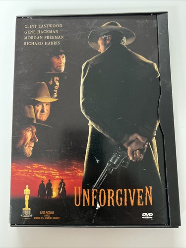 UNFORGIVEN DVD Clint Eastwood Gene Hackman Morgan Freeman | eBay