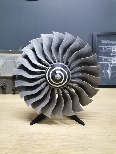 Jet Engine Turbo Fan Desk Decor | eBay UK