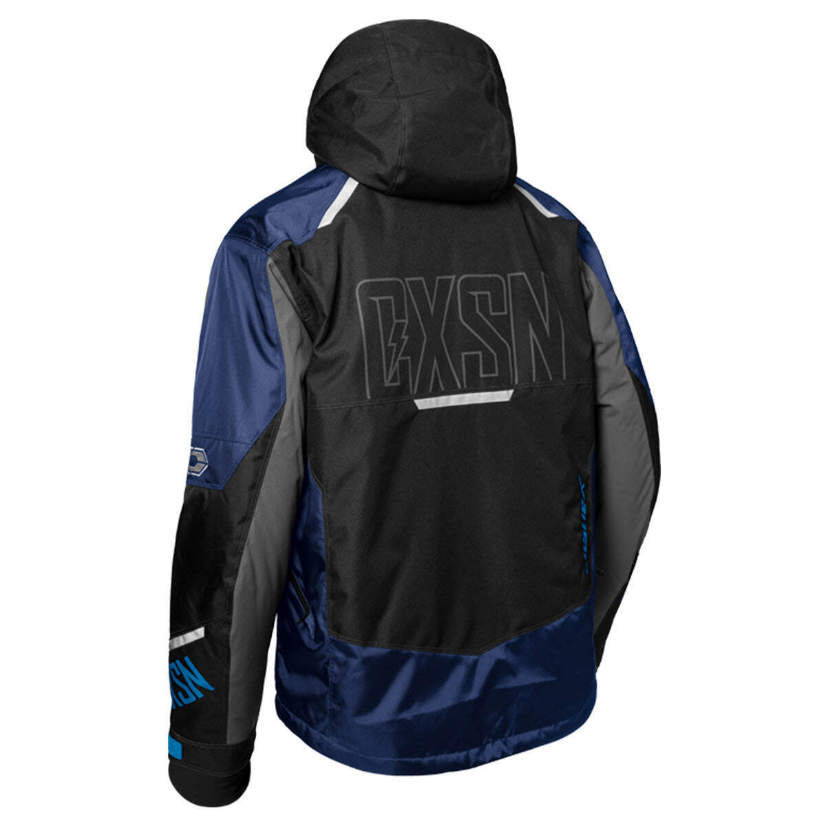 Castle X Strike G5 Snowmobile Jacket - Navy/Process Blue/Black | eBay