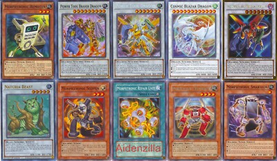 Yugioh Morphtronic Deck - Remoten Boomboxen Braver Power Tool Dragon ...