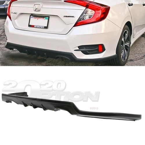 TCS STYLE PU POLYURETHANE REAR BUMPER LIP BODY KIT FOR 16-17 HONDA ...