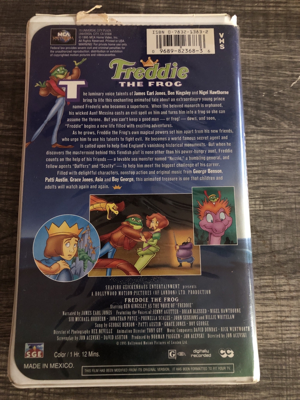 Freddie the Frog (VHS, 1995) Clamshell Case 96898236836 | eBay