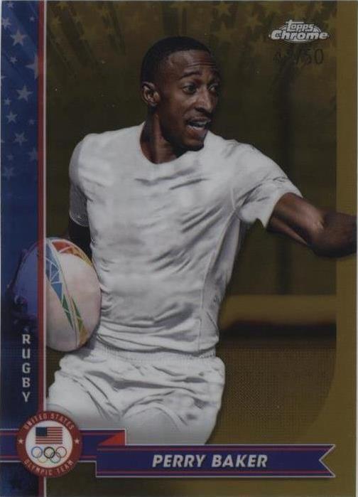 2024 Topps Chrome U.S. Olympic & Paralympic Team and Hopefuls - Perry ...