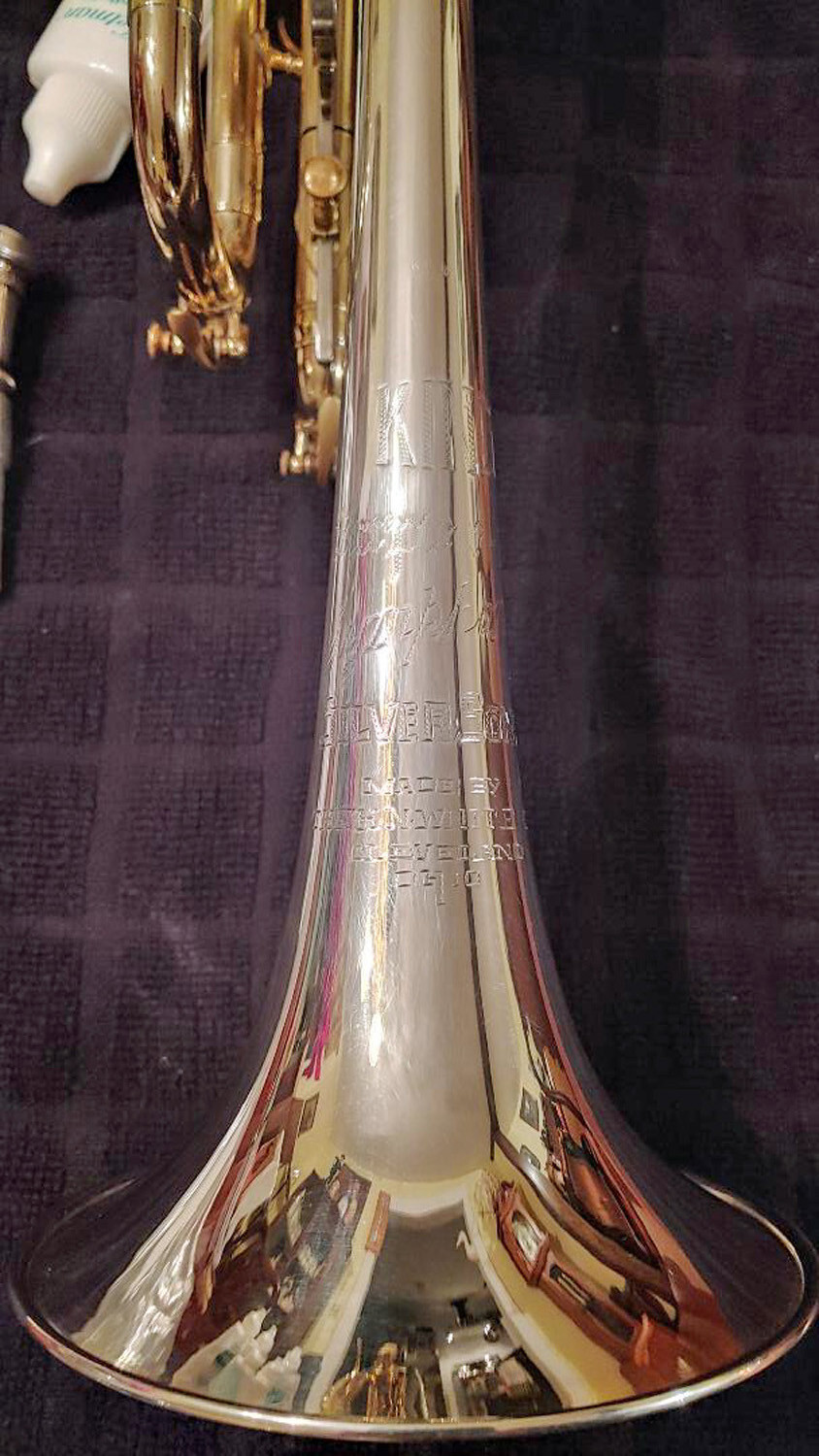 H.N. White KING Super 20 Silver Sonic Symphony "C" Trumpet | eBay