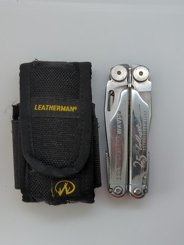 Leatherman Wave - Multitool w/Sheath - Limited Edition 25th Anniversary - 0208 | eBay