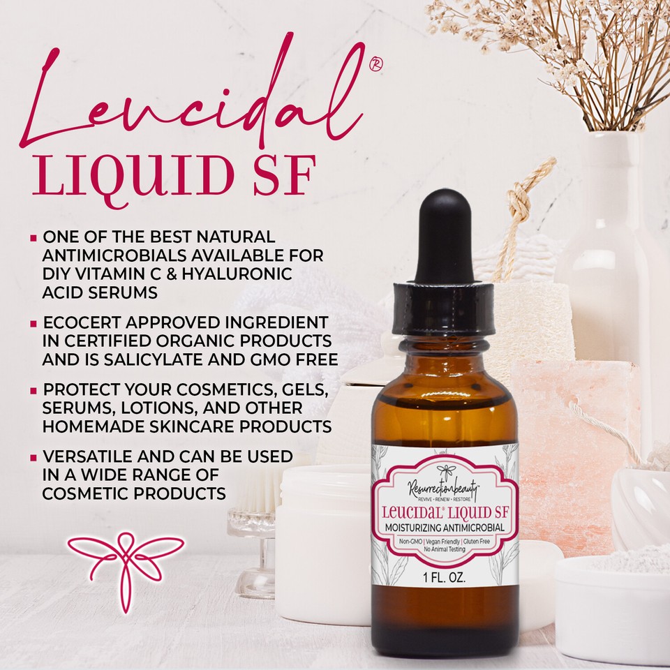 Leucidal® Liquid SF, Natural Antimicrobial for DIY Serums and Cosmetics ...