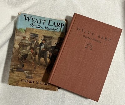 WYATT EARP FRONTIER MARSHAL STUART N. LAKE 1931 1ST EDITION HARDCOVER ...