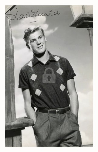 Tab Hunter Signed Autograph Photo Postcard COPY | eBay
