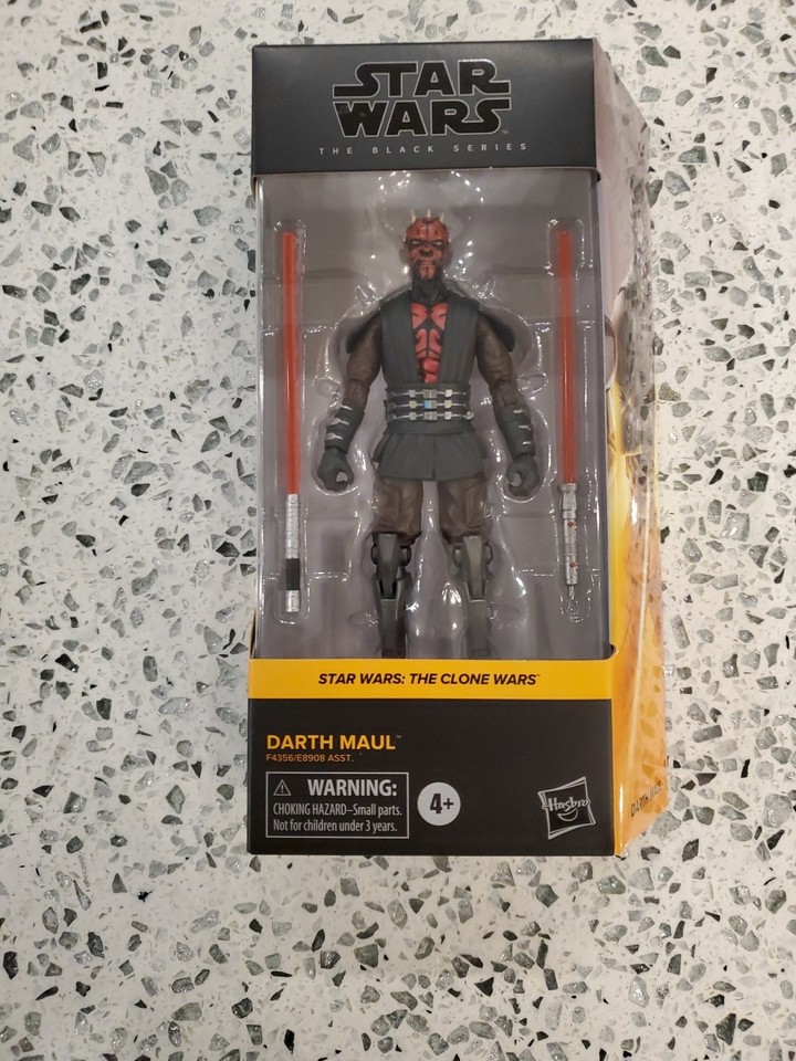 Star Wars Blsck Series Clone Wars Darth Maul Robot Legs New Sealed ...