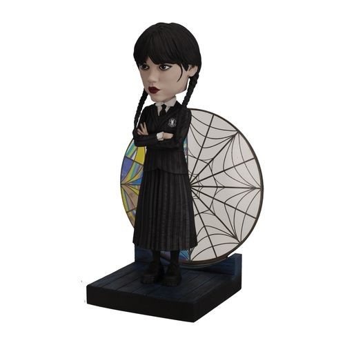 Wednesday Addams Stained Glass Bobblehead Collectible Gothic Horror ...