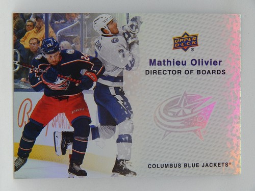 2023-24 Upper Deck Series 2 Hockey Director of Boards DB-6 - MATHIEU ...