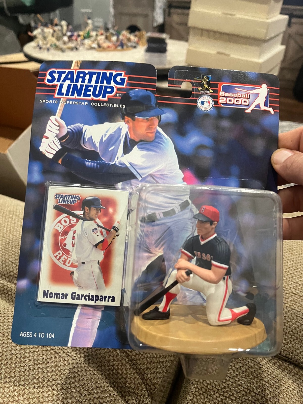 Starting Lineup NOMAR GARCIAPARRA / RED SOX MLB Figure Baseball 2000 | eBay