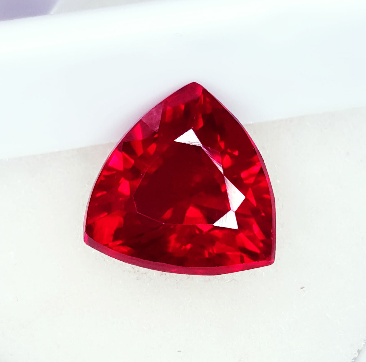 Natural Loose Gemstone Certified Red Ruby Transparent Ruby Gems 8.02 Ct ...