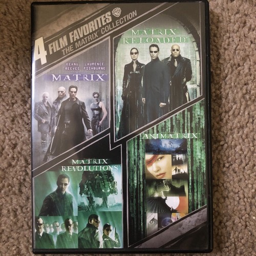 4 Film Favorites: The Matrix Collection (DVD) 883929035953| eBay