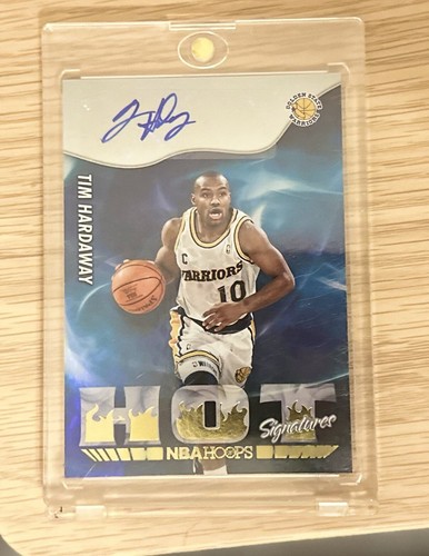 2022-23 Panini NBA Hoops - Hot Signatures #HS-THW Tim Hardaway ...