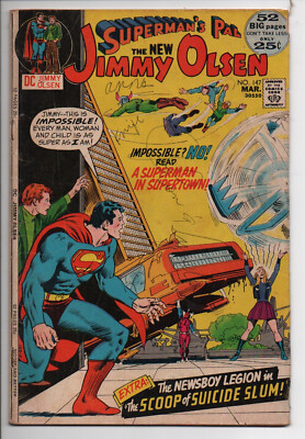Superman’s Pal The New Jimmy Olsen 147 DC Comic Book 1972 Superman In ...
